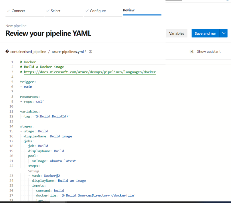 Containerized Pipelines With Azure Devops Building Testing And Deploying Docker Containers To