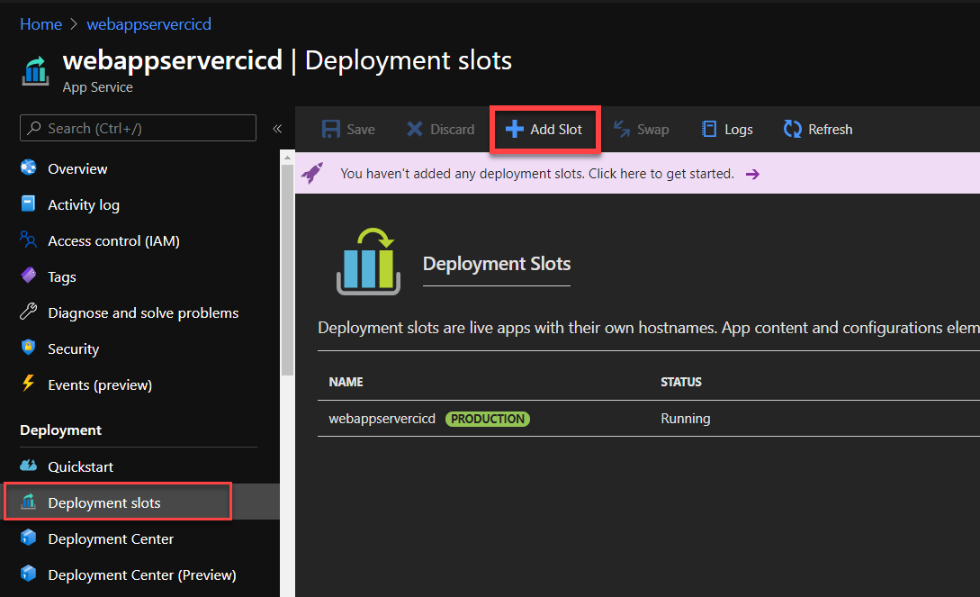 Using Deployment Slots with Azure App Service - Parveen Singh
