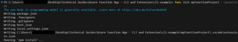 Creating Azure Function Apps with VS Code Extension and Azure CLI ...