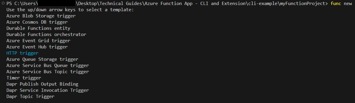 Creating Azure Function Apps With Vs Code Extension And Azure Cli 0329
