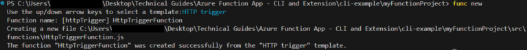 Creating Azure Function Apps with VS Code Extension and Azure CLI ...