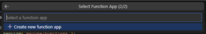 Creating Azure Function Apps with VS Code Extension and Azure CLI - Parveen Singh
