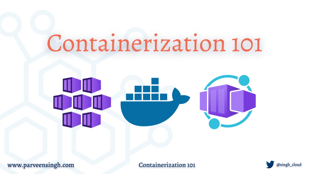 Containerization 101: What You Need to Know - Parveen Singh Containerization 101: What You Need to Know - Parveen Singh